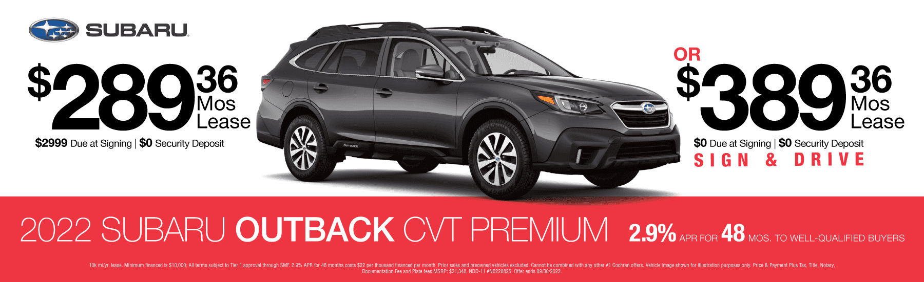 #1 Cochran Subaru of Butler County | Subaru Dealer in Renfrew, PA