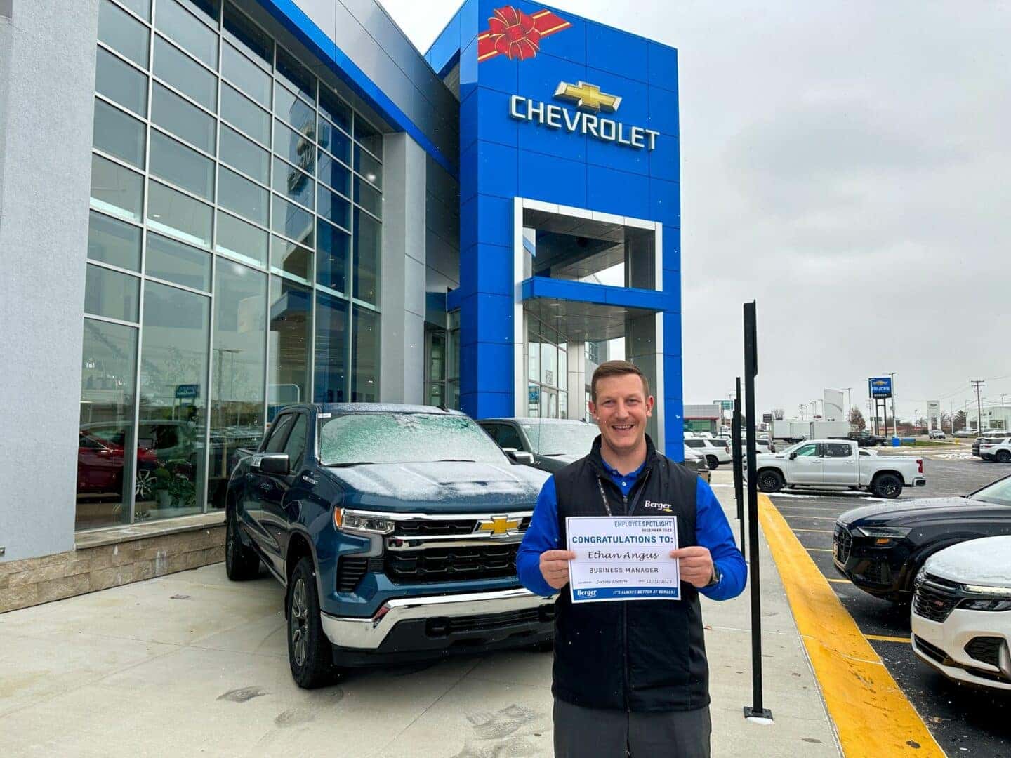 ETHAN ANGUS EMPLOYEE SPOTLIGHT | Berger Chevrolet