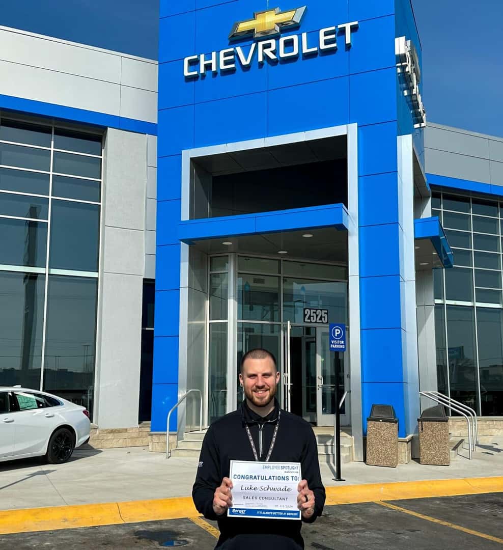 LUKE SCHWADE EMPLOYEE SPOTLIGHT | Berger Chevrolet
