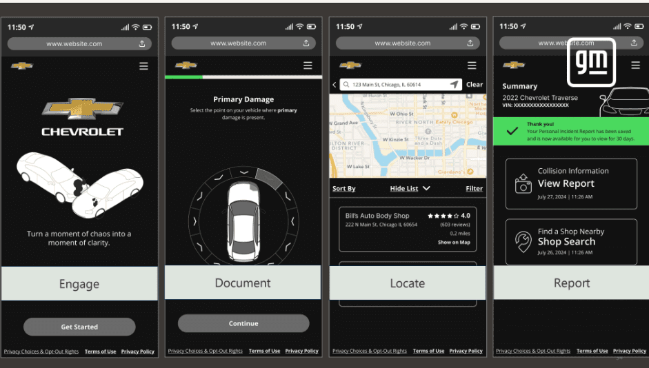 GENERAL MOTORS NEW COLLISION ASSISTANCE APP | Berger Chevrolet