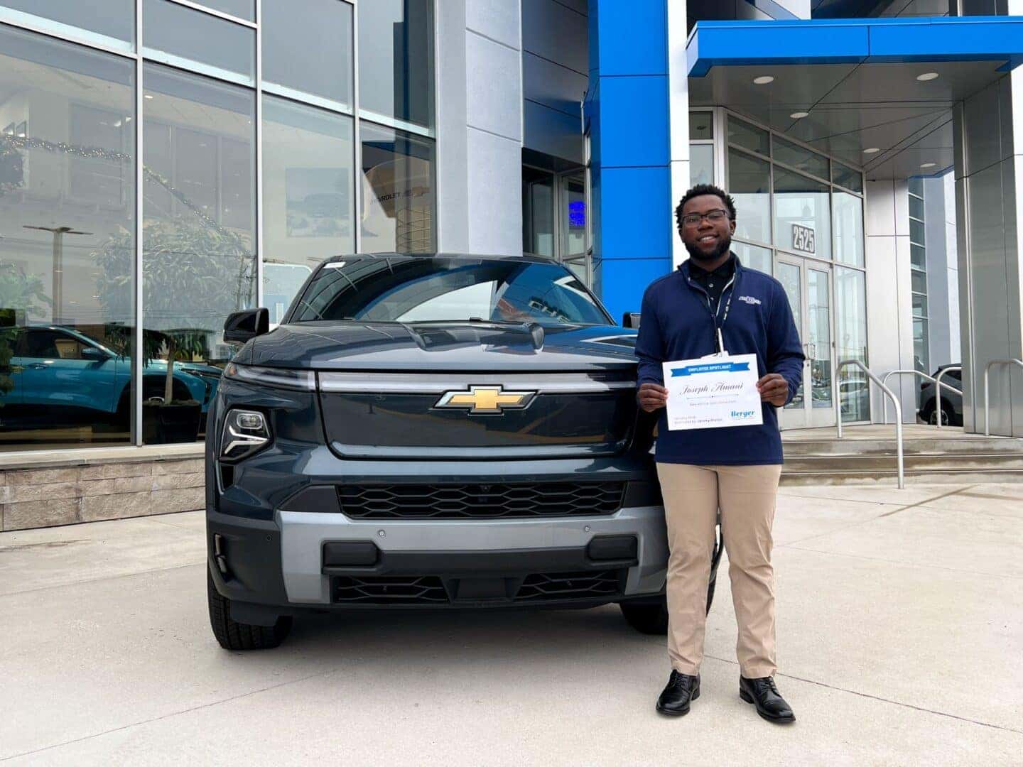 JOSEPH AMANI EMPLOYEE SPOTLIGHT | Berger Chevrolet