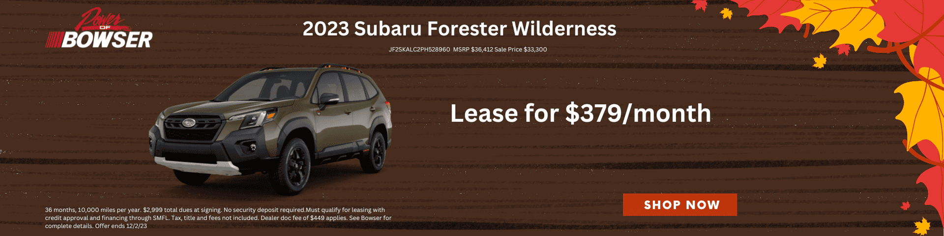 Bowser Subaru | Subaru Dealer in Pleasant Hills, PA