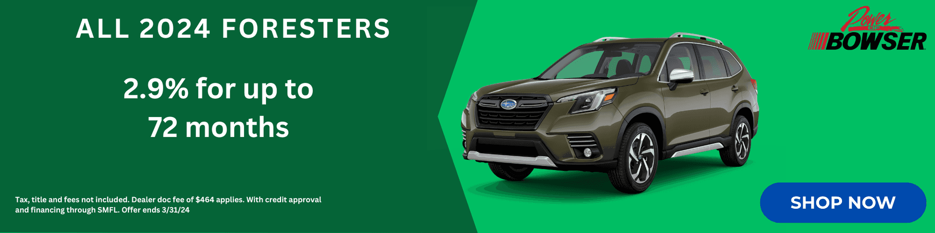 Bowser Subaru | Subaru Dealer in Pleasant Hills, PA