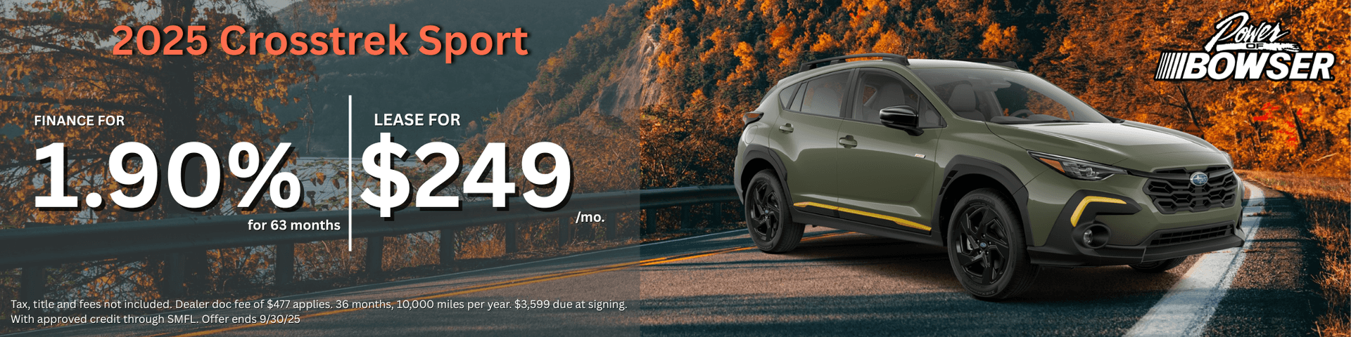 Subaru Dealer Pleasant Hills PA | New & Used | Bowser Subaru