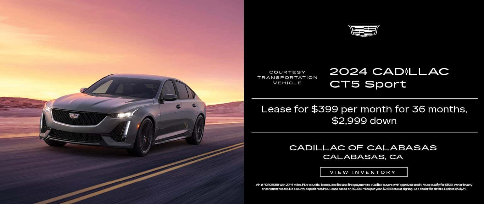 New Cadillac Dealership Specials, Offers & Incentives in Calabasas, CA