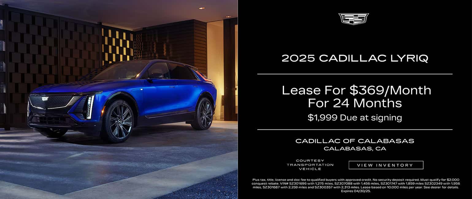 New Cadillac Dealership Specials, Offers & Incentives in Calabasas, CA