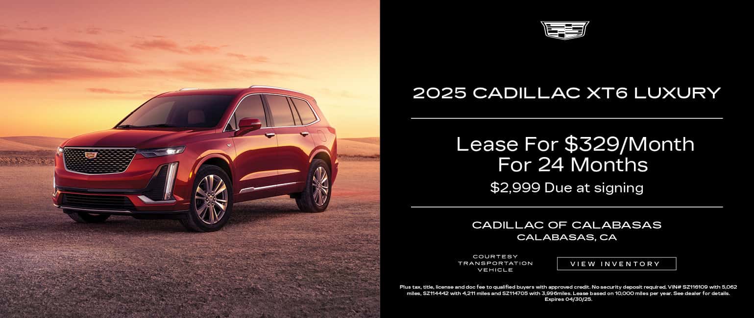 New Cadillac Dealership Specials, Offers & Incentives in Calabasas, CA
