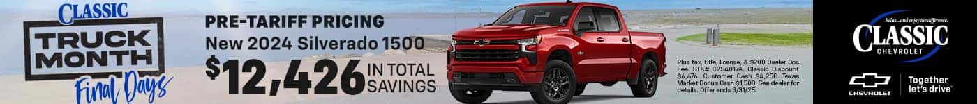 New Chevy Silverado 1500 for Sale | Classic Chevrolet