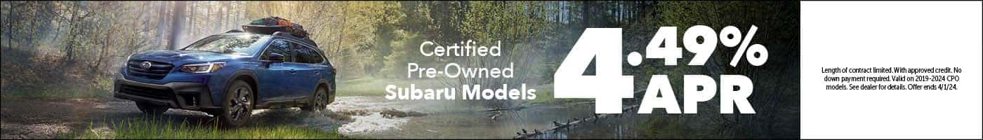 Certified Subaru Cars For Sale Staunton VA | CPO Harrisonburg
