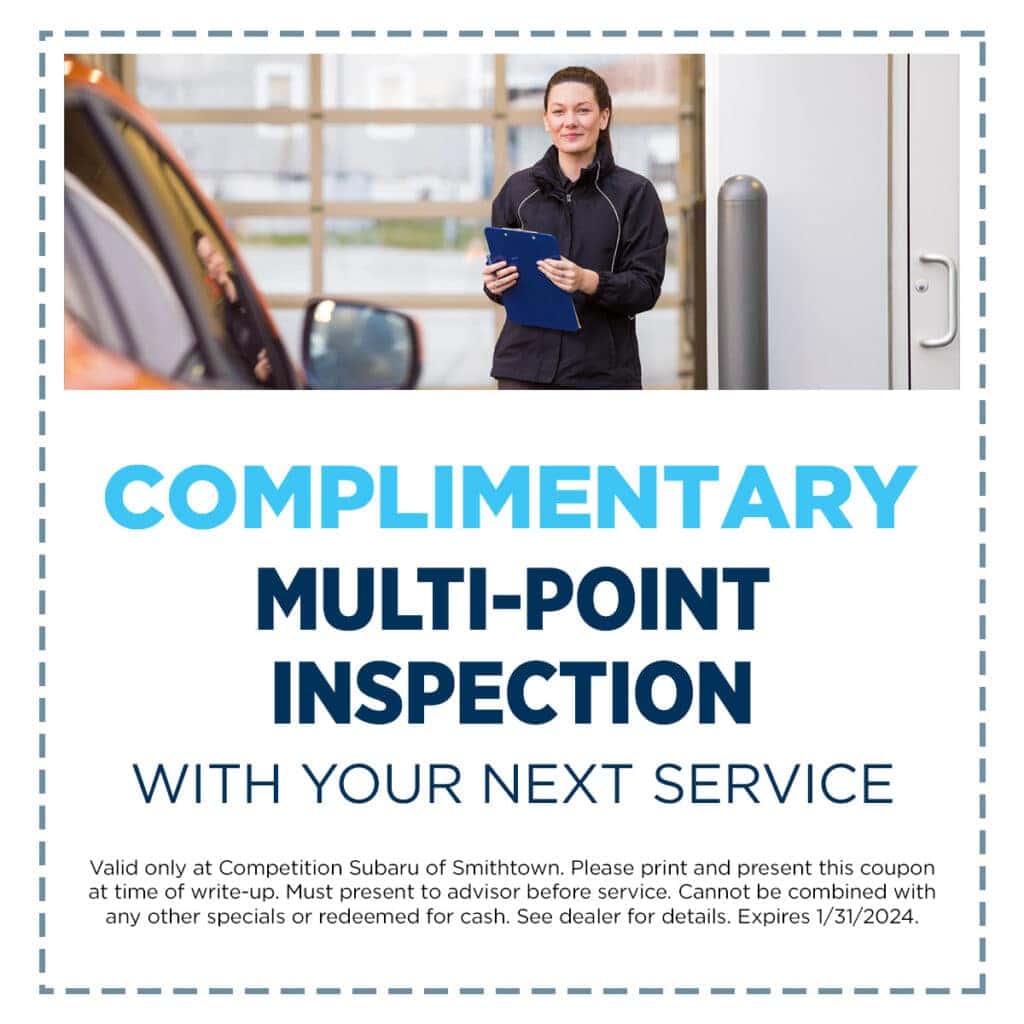 Auto Service Specials | Competition Subaru of Smithtown near Stony Brook