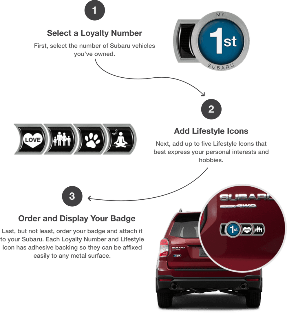 Subaru Badge of Ownership | Competition Subaru of Smithtown