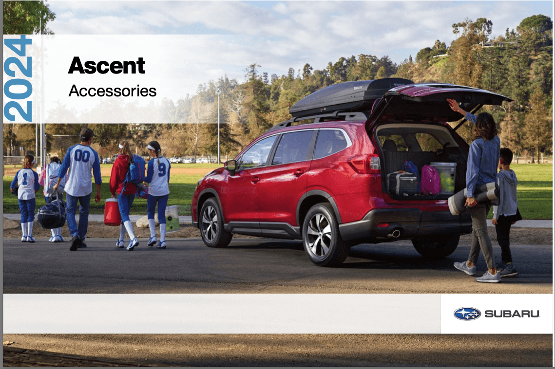2024 Ascent Accessory Brochure | Competition Subaru of Smithtown