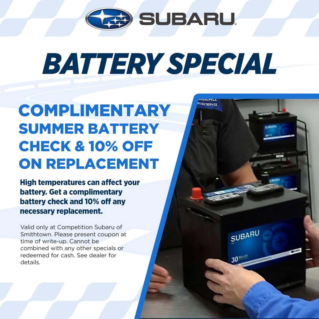 Subaru Parts Specials Stony Brook | Competition Subaru of Smithtown