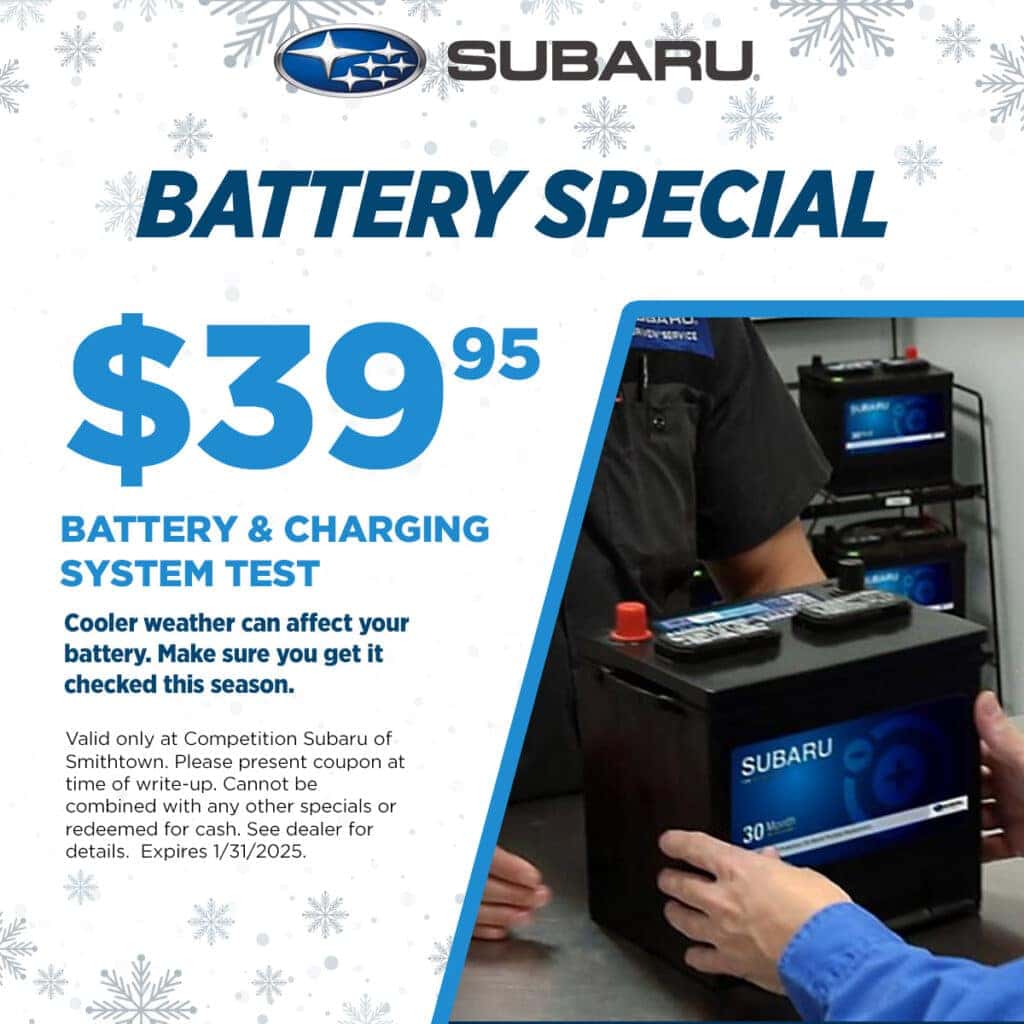 Auto Service Specials | Competition Subaru of Smithtown near Stony Brook
