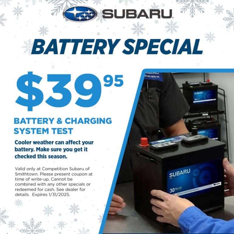 Auto Service Specials | Competition Subaru of Smithtown near Stony Brook