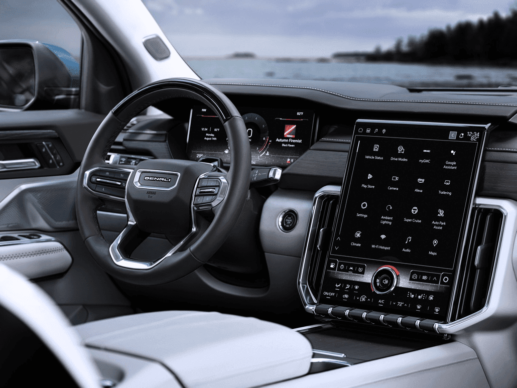 An infotainment screen game-changer? The Acadia is worth a closer look.