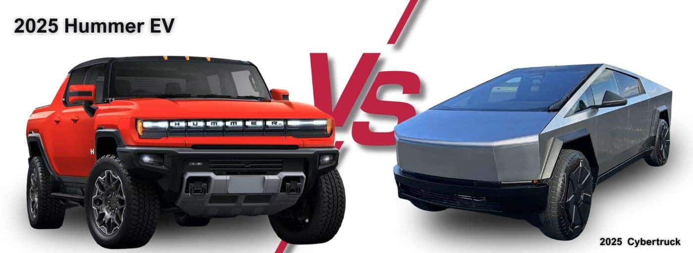 Comparing the 2025 GMC Hummer EV Pickup to the Competition
