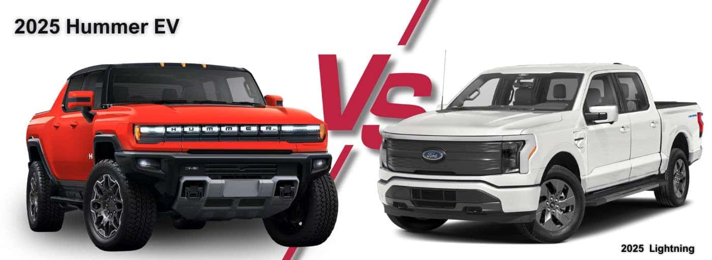 Comparing the 2025 GMC Hummer EV Pickup to the Competition