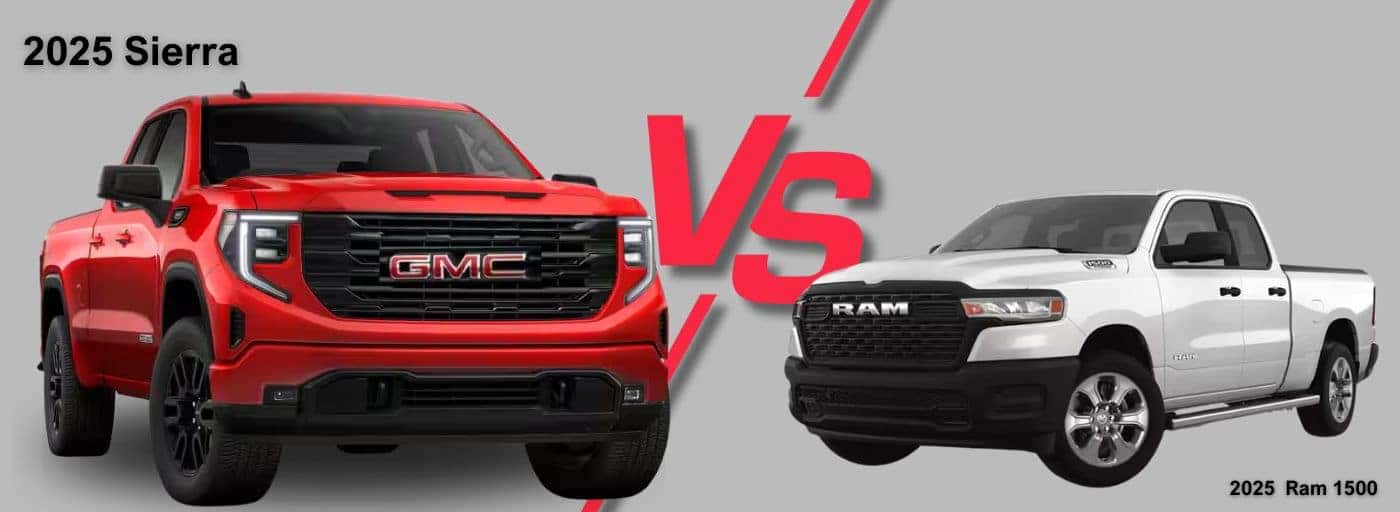 Comparing the 2025 GMC Sierra 1500 Pickup Truck to the Competition