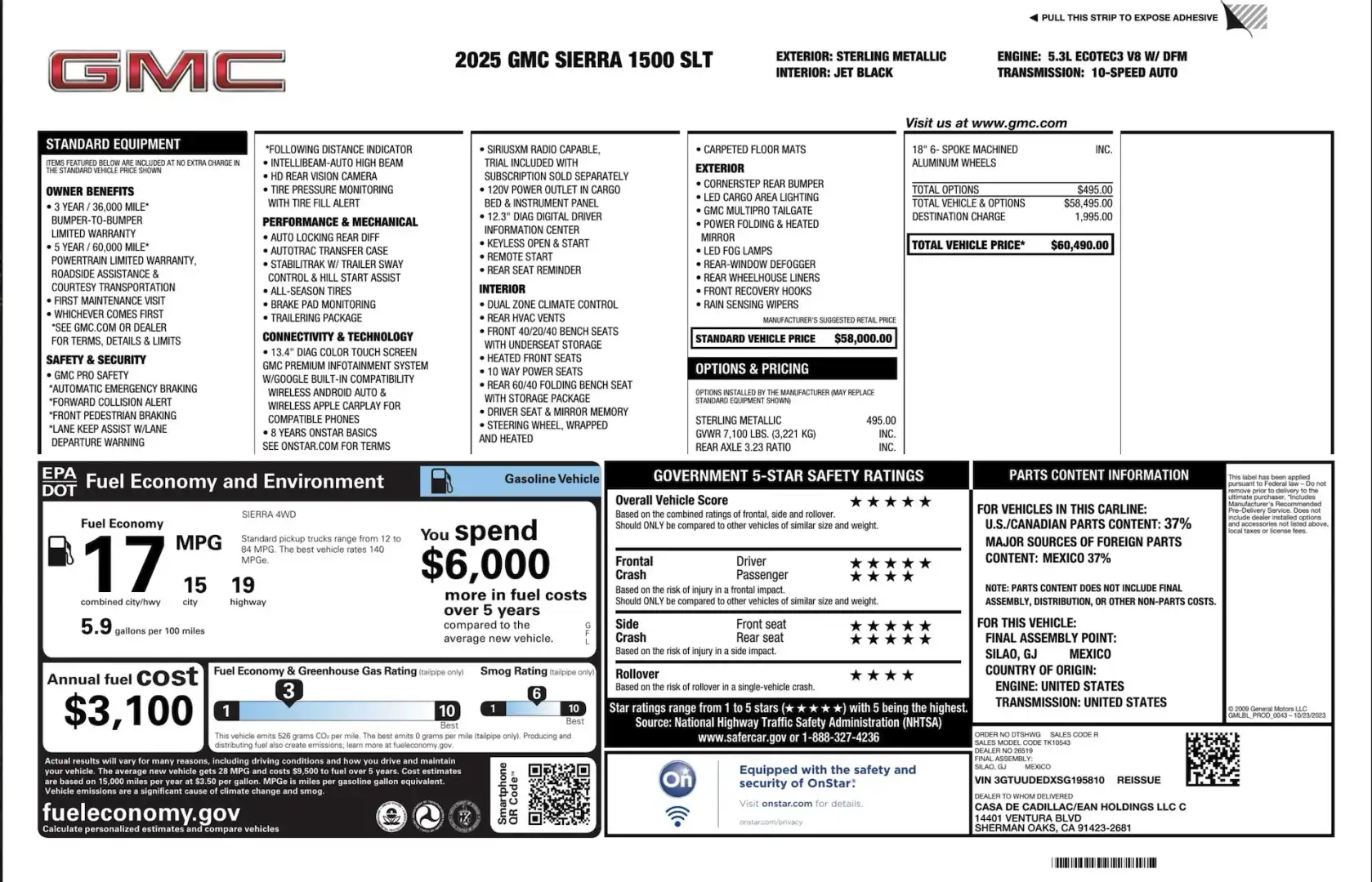 Monroney Labels Explained — How to Read a Window Sticker