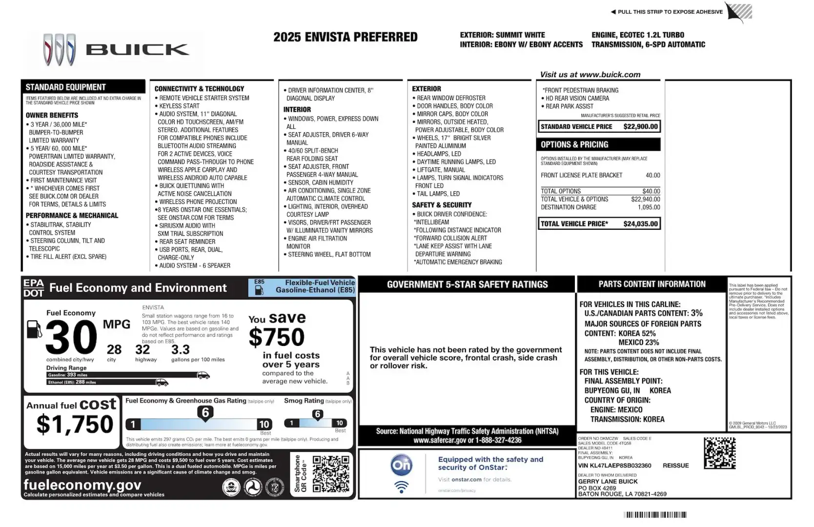 Monroney Labels Explained — How to Read a Window Sticker