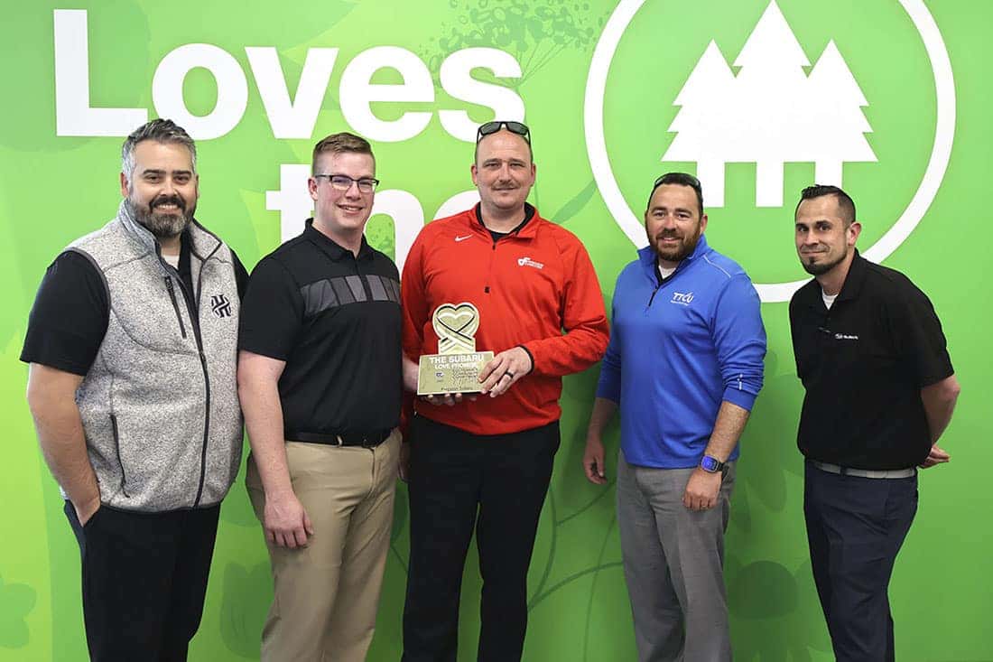 Ferguson Subaru Earns Customer & Community Commitment Gold Award