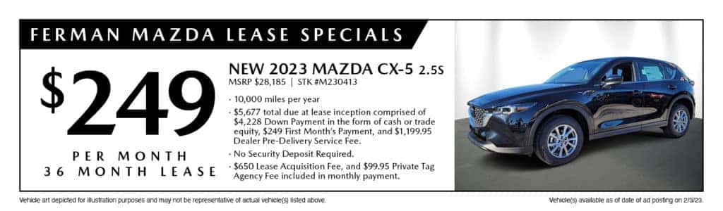 New Mazda Dealer Specials | Ferman Mazda Of Brandon