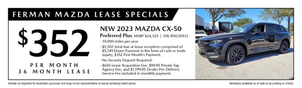 New Mazda Dealer Specials | Ferman Mazda Of Brandon