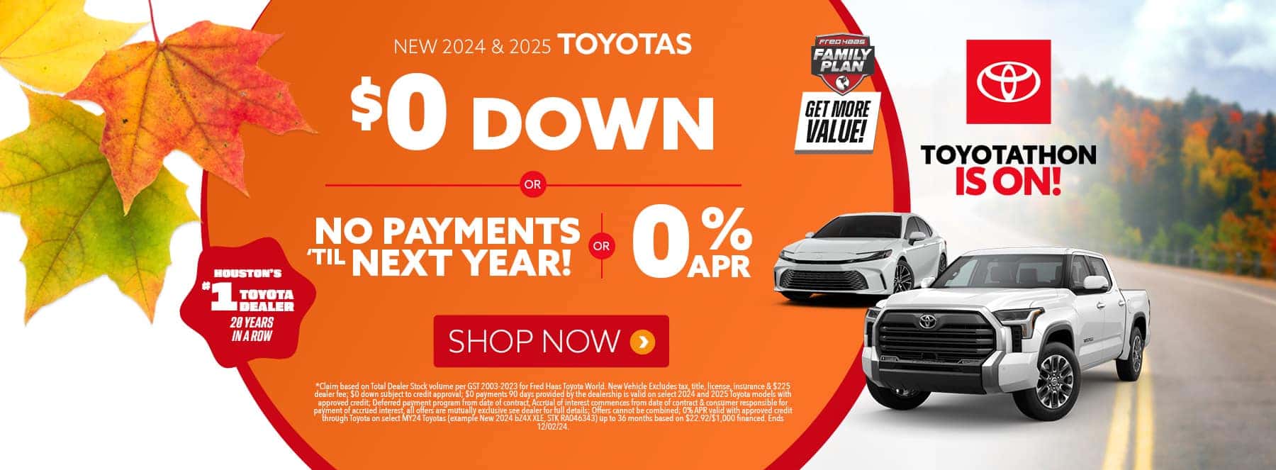 Black Friday Deals | Near Me in Spring, TX | Fred Haas Toyota World