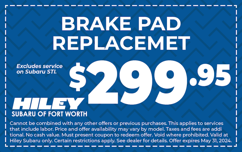 Car Service Specials In Fort Worth, TX | Auto Service | Hiley Subaru