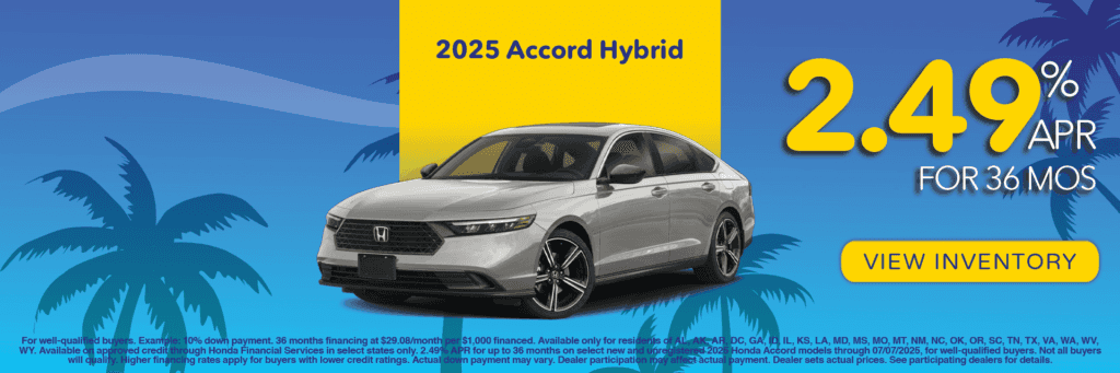 New Vehicle Specials | Honda of Harvey