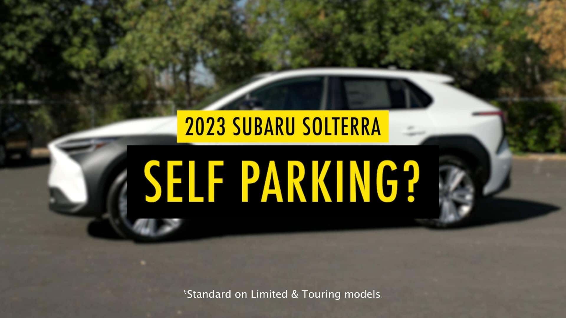 Advanced Parking in the 2023 Subaru Solterra | Kendall Subaru of Eugene