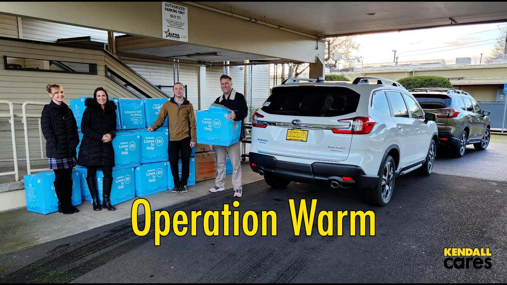 Operation Warm in Eugene With Kendall Cares | Kendall Subaru of Eugene