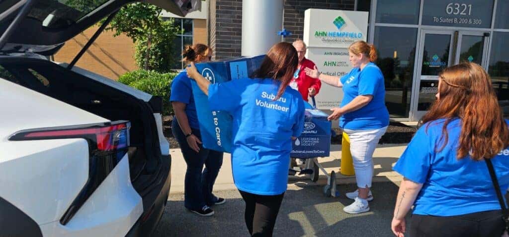 Kenny Ross Subaru Gives Back to AHN Cancer Institute | Kenny Ross Subaru