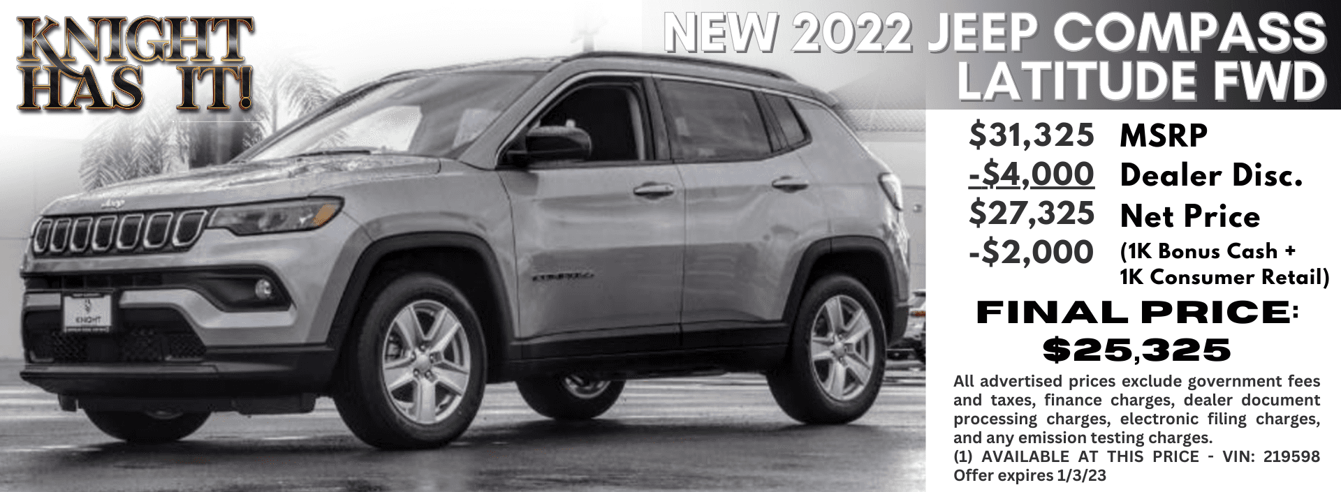 Current New CDJR Special Offers | Knight Claremont Chrysler Dodge Jeep Ram