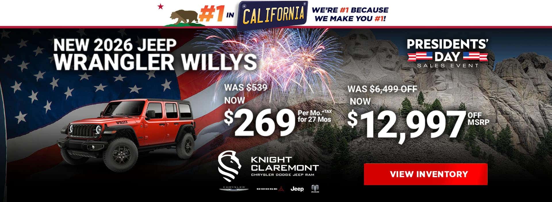 Chrysler Dodge Jeep Ram Dealer Claremont CA | New & Used Cars | Knight ...