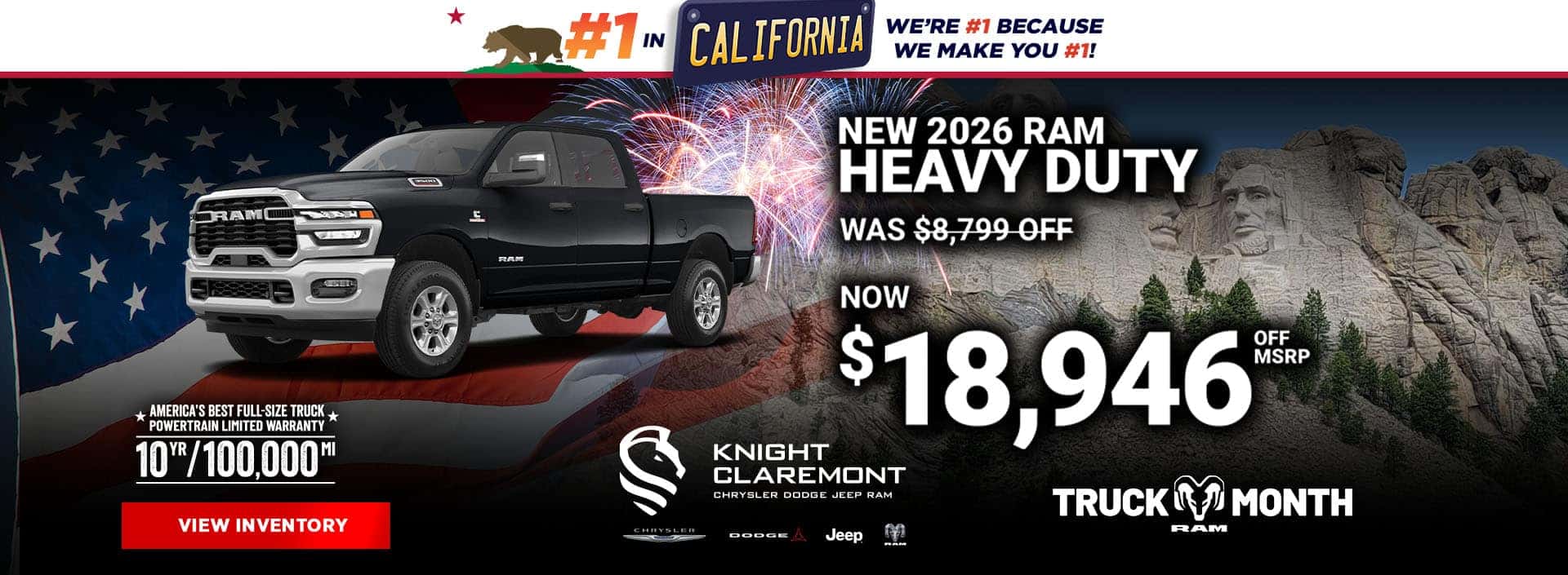 Chrysler Dodge Jeep Ram Dealer Claremont CA | New & Used Cars | Knight ...