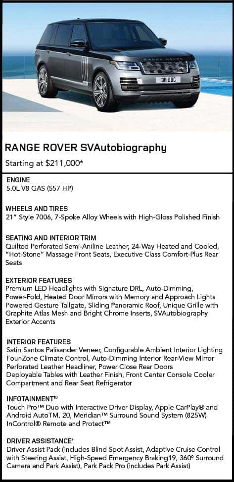 Land Rover Trim Comparisons | Land Rover Naperville