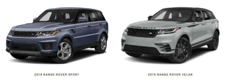 2019 Range Rover Sport vs. 2019 Range Rover Velar | Land Rover Naperville