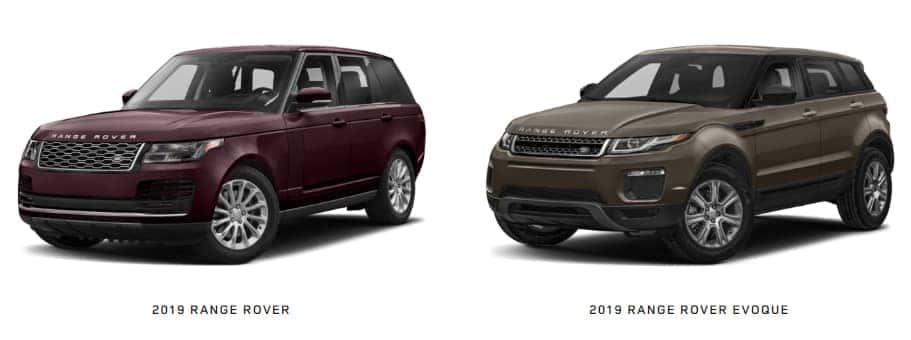 2019 Range Rover vs. 2019 Range Rover Evoque | Land Rover Naperville