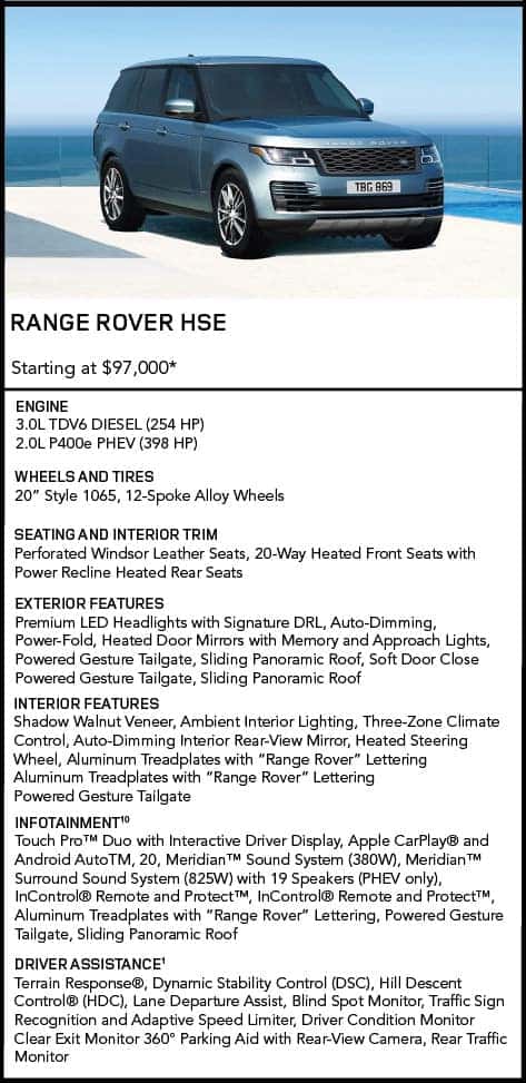 Land Rover Trim Comparisons | Land Rover Naperville