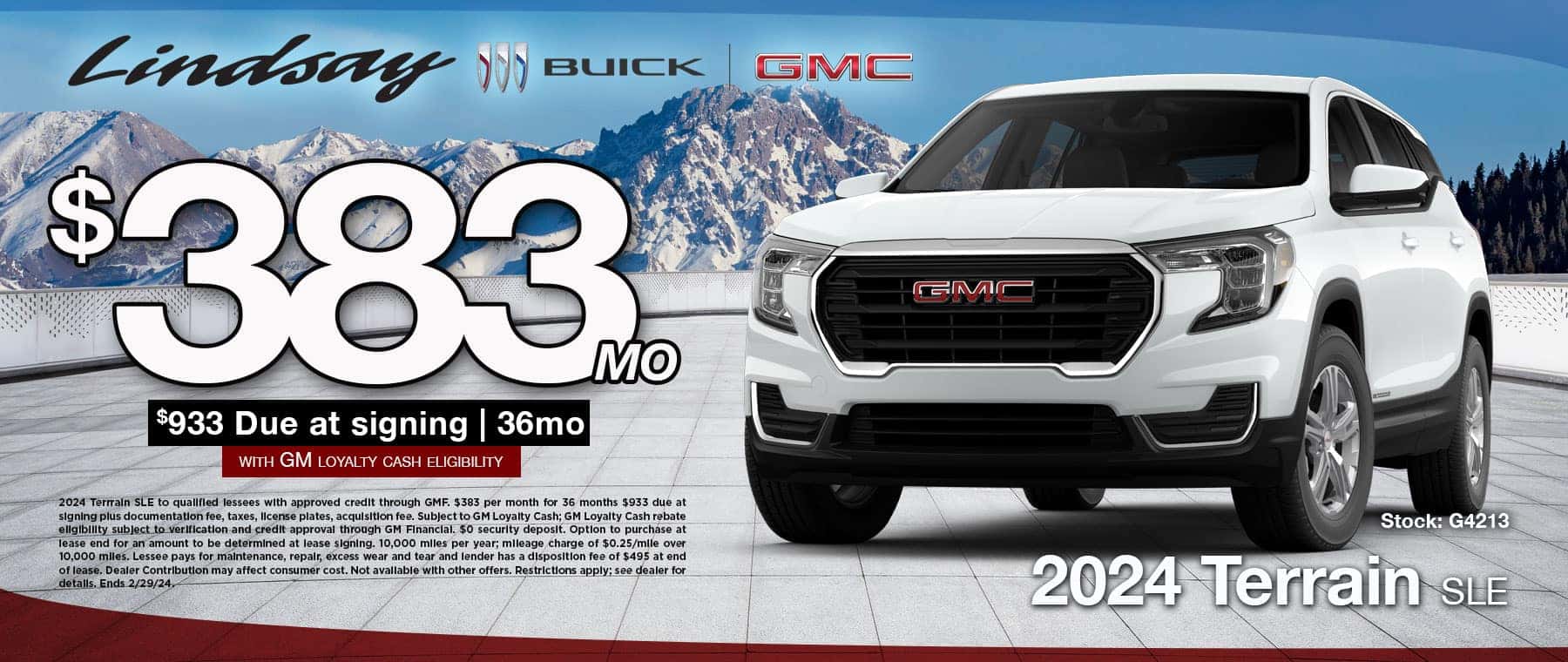 Lease Specials | Lindsay Buick GMC