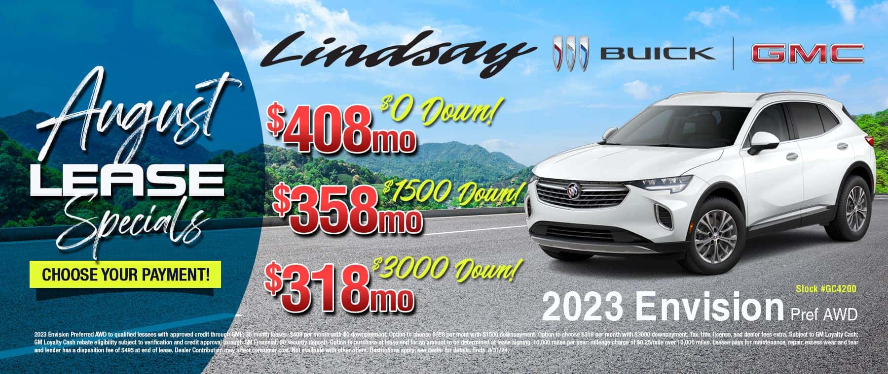 Lease Specials | Lindsay Buick GMC | Columbus, OH