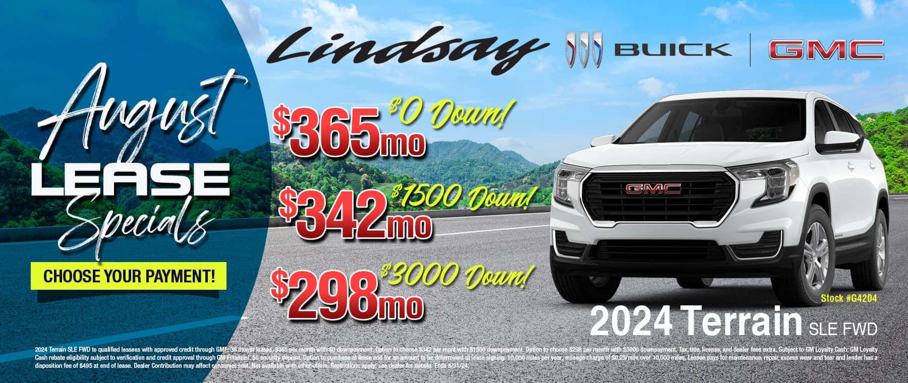 Lease Specials | Lindsay Buick GMC | Columbus, OH