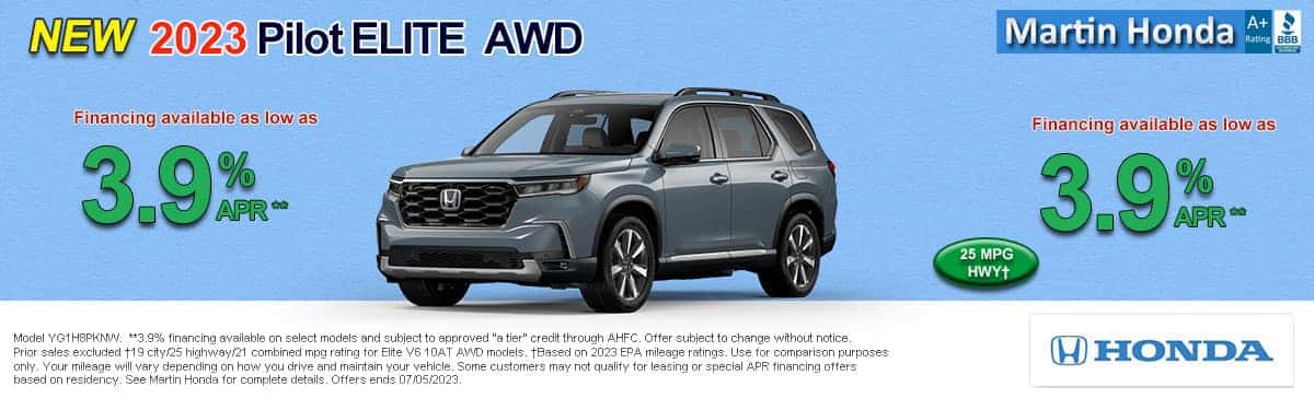 Dealer Specials | Martin Honda