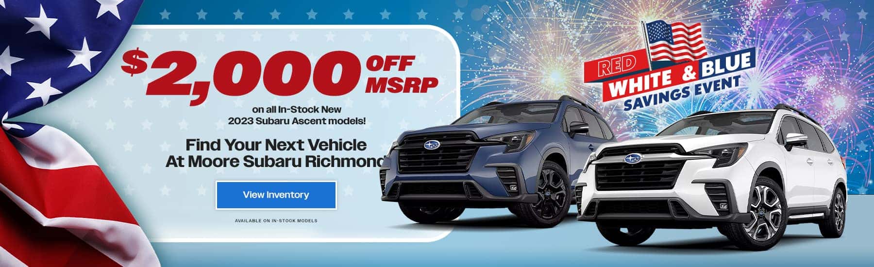 Welcome to Moore Subaru Richmond | Subaru Dealer in Richmond