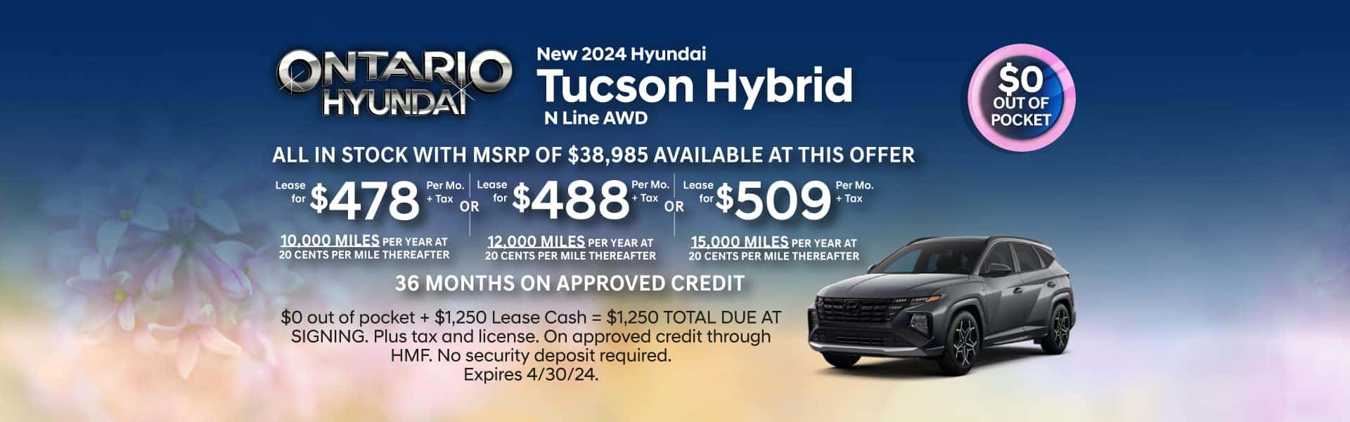 New Hyundai TUCSON Hybrid for Sale in Ontario, CA