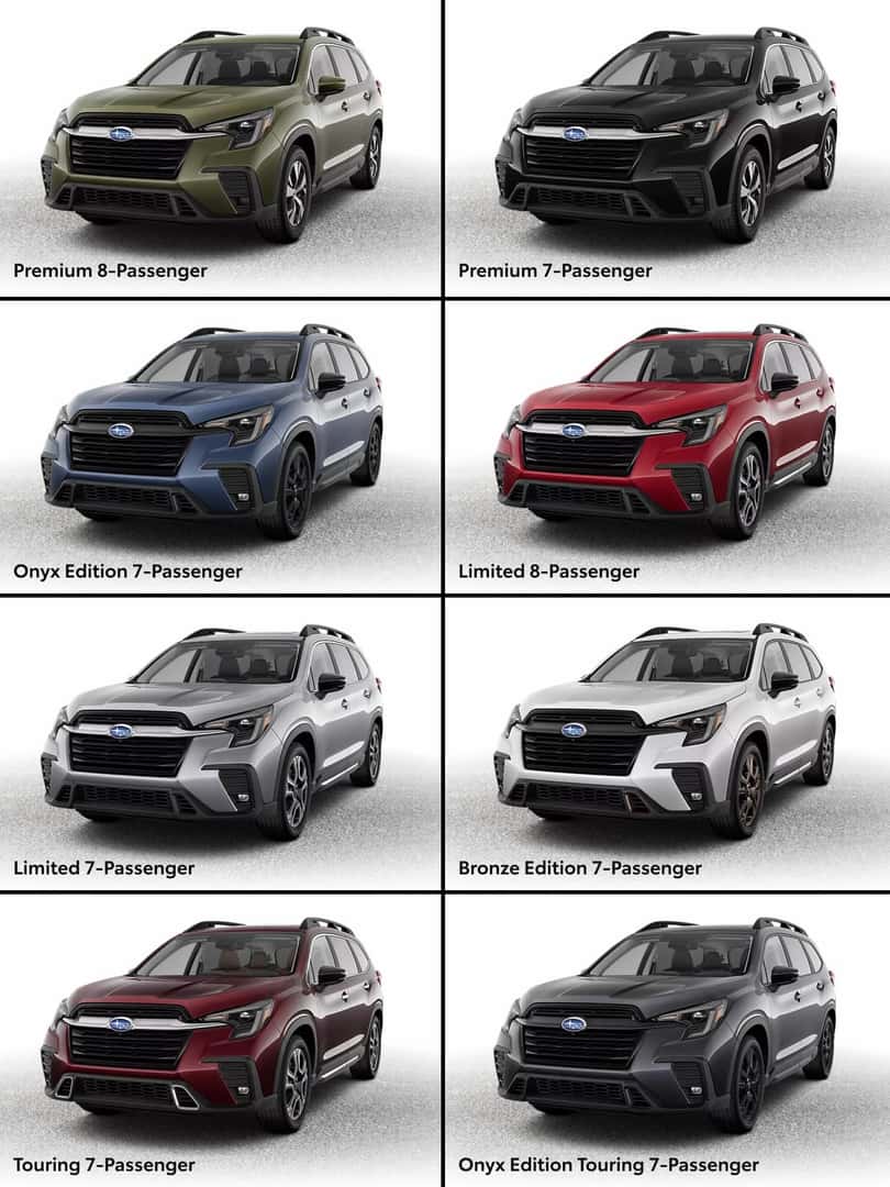 2025 Subaru Ascent Vs. 2025 Toyota Highlander Comparison