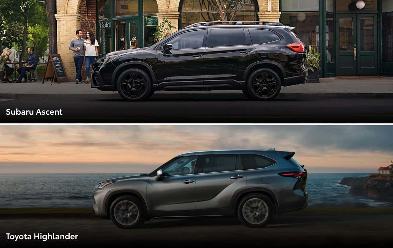 2025 Subaru Ascent Vs. 2025 Toyota Highlander Comparison