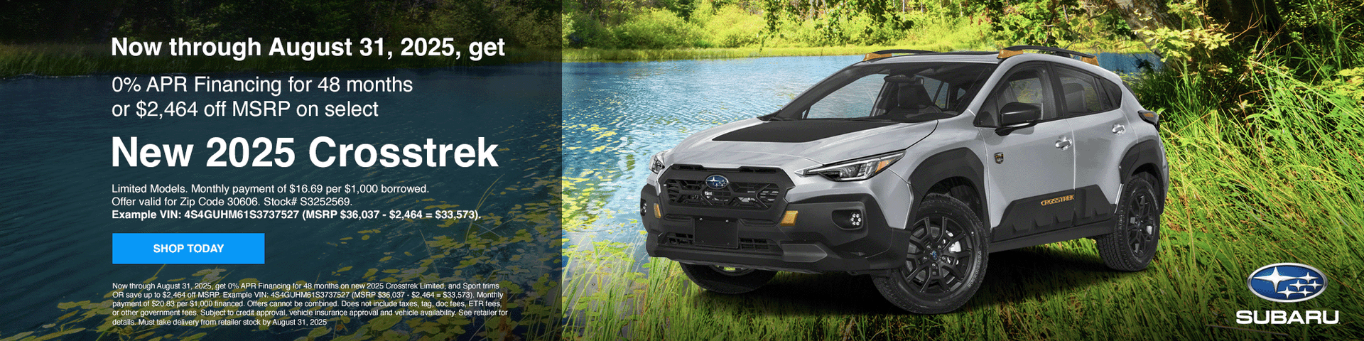 Your New Athens, GA, Subaru Dealership & Service Center